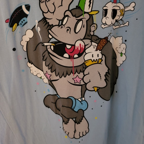 Kidrobot | Shirts | Vintage Rare Kidrobot Kronk Gorilla Shirt | Poshmark